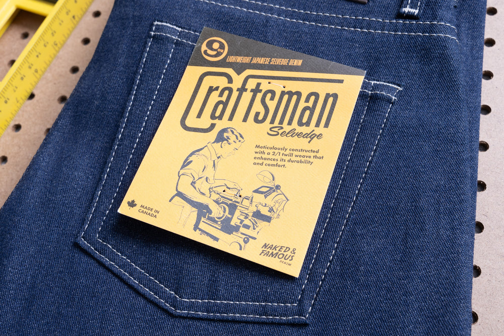 The Craftsman Selvedge: Lightweight Selvedge Denim Meets Legendary Dur